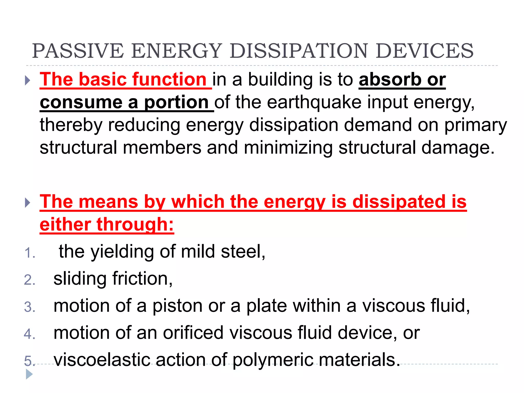 advanced construction technology - seismic isolation & passive-energy ...
