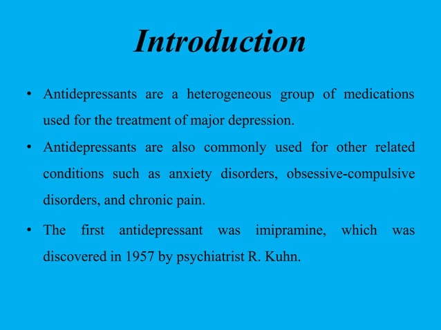 Antidepressants- Pharma.pptx
