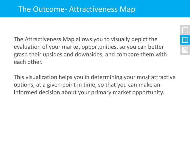 Market Opportunity Navigator, Lesson 3: Attractiveness map | PPTX
