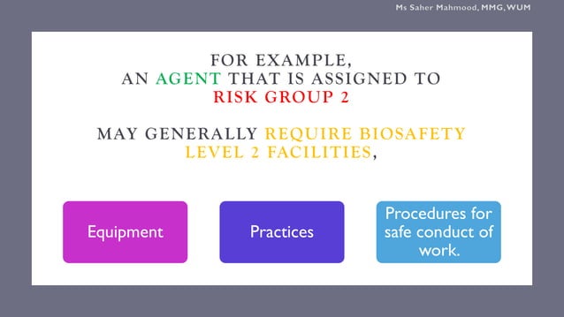 Lec 3-BIOSAFETY RISK GROUPS and their assessment | PDF
