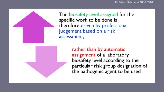 Lec 3-BIOSAFETY RISK GROUPS and their assessment | PDF