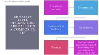Lec 3-BIOSAFETY RISK GROUPS and their assessment | PDF