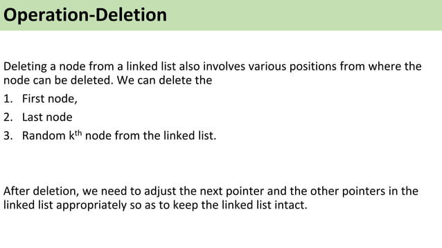 Lec3-Linked list.pptx | Programming Languages | Computing