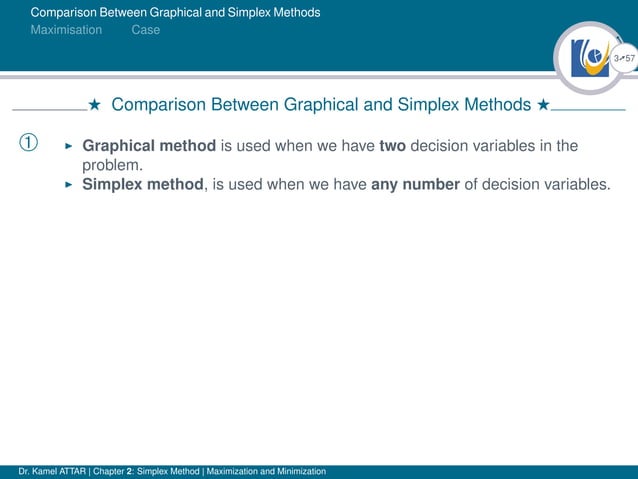 Simplex method (maximization) | PDF