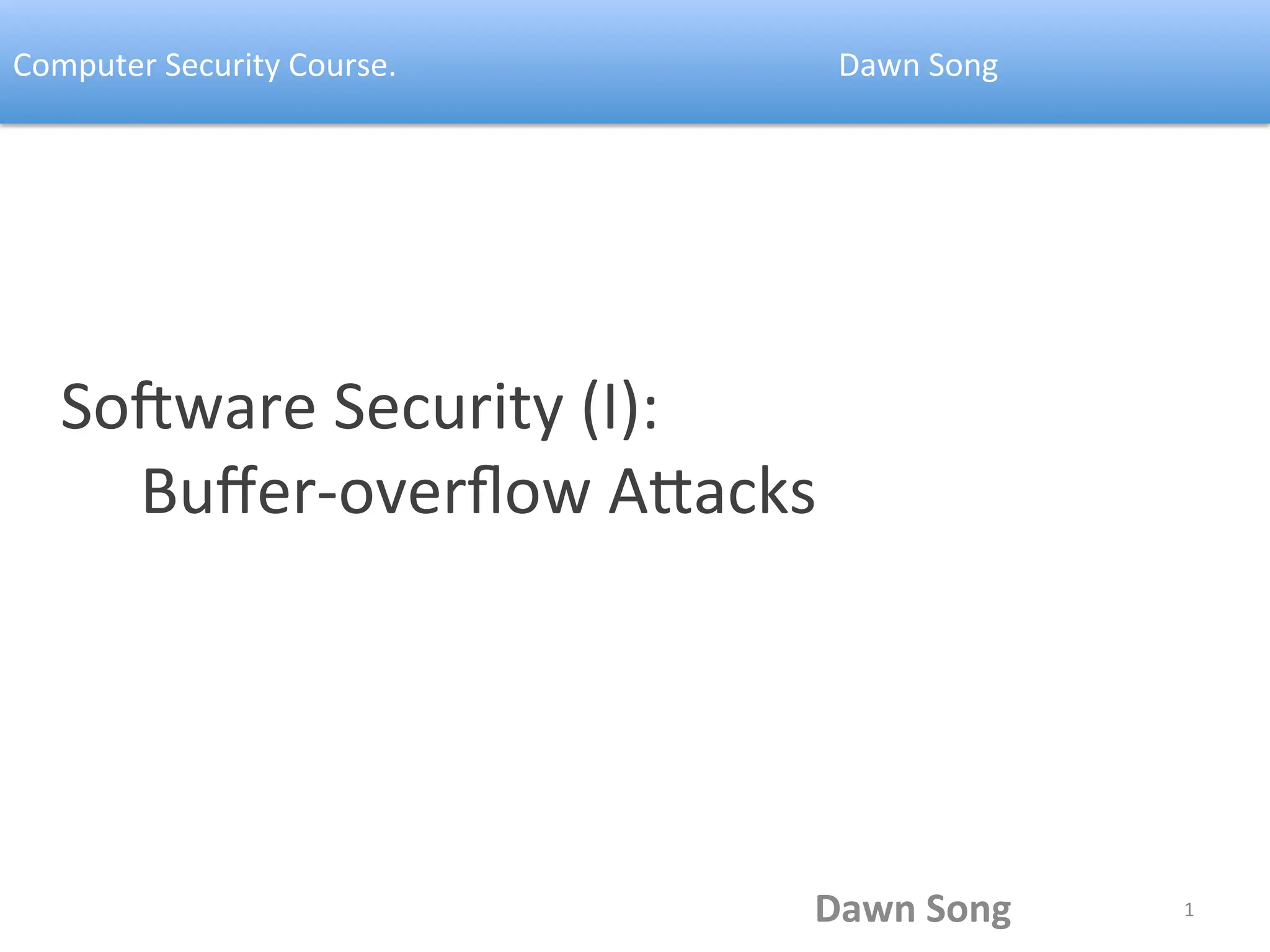 Memory safety and vulnerabilities: attacks and defenses | PPT