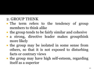 The group influence | PPTX