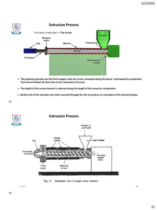 Lec 30-33_Polymer Processing.pdf | Physics | Science