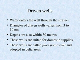 types of wells and their classification new | PPT