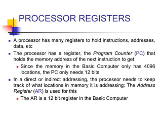 The Basic Organization of Computers | PPTX
