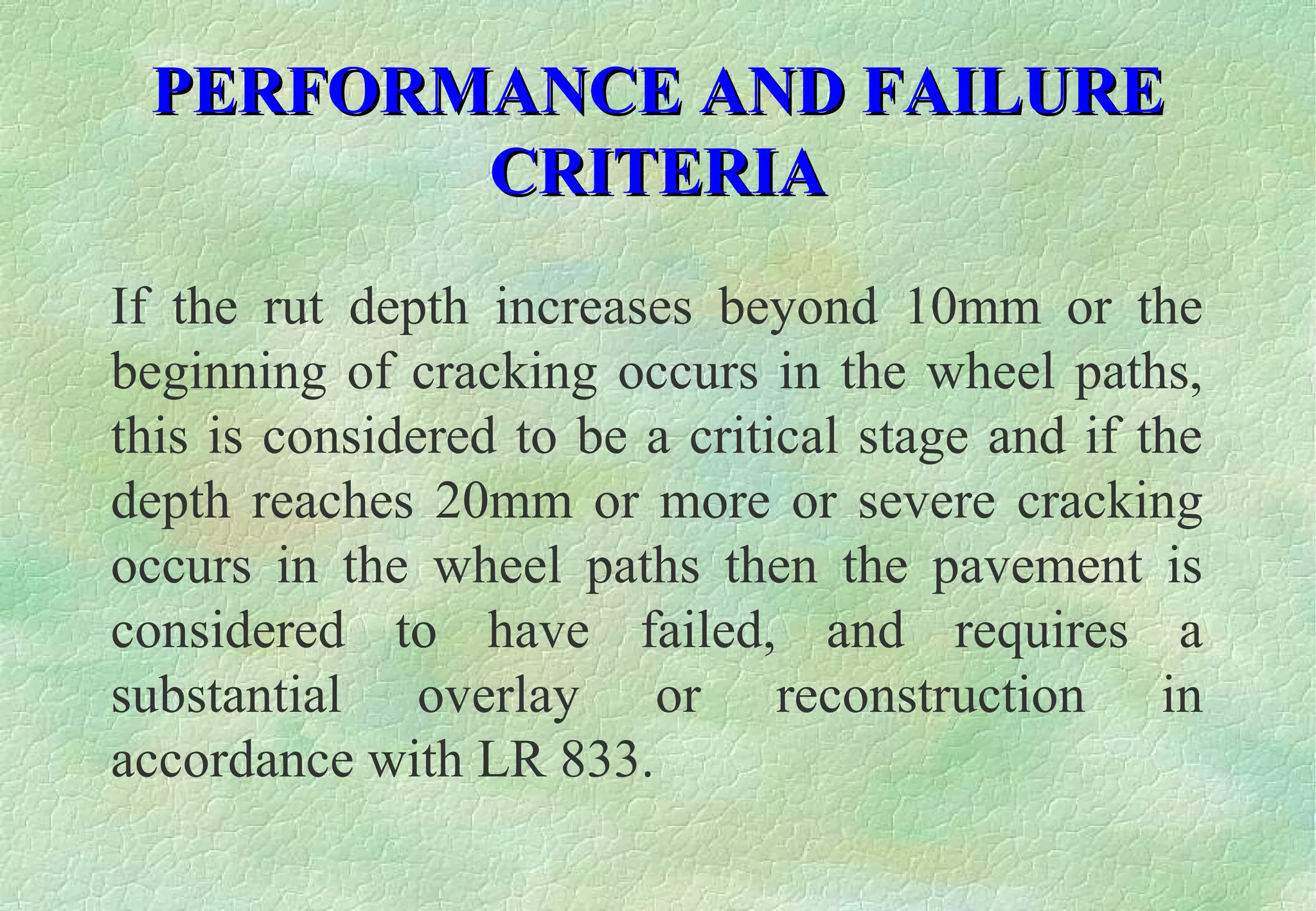 Introduction to Pavement Design Concepts | PPT