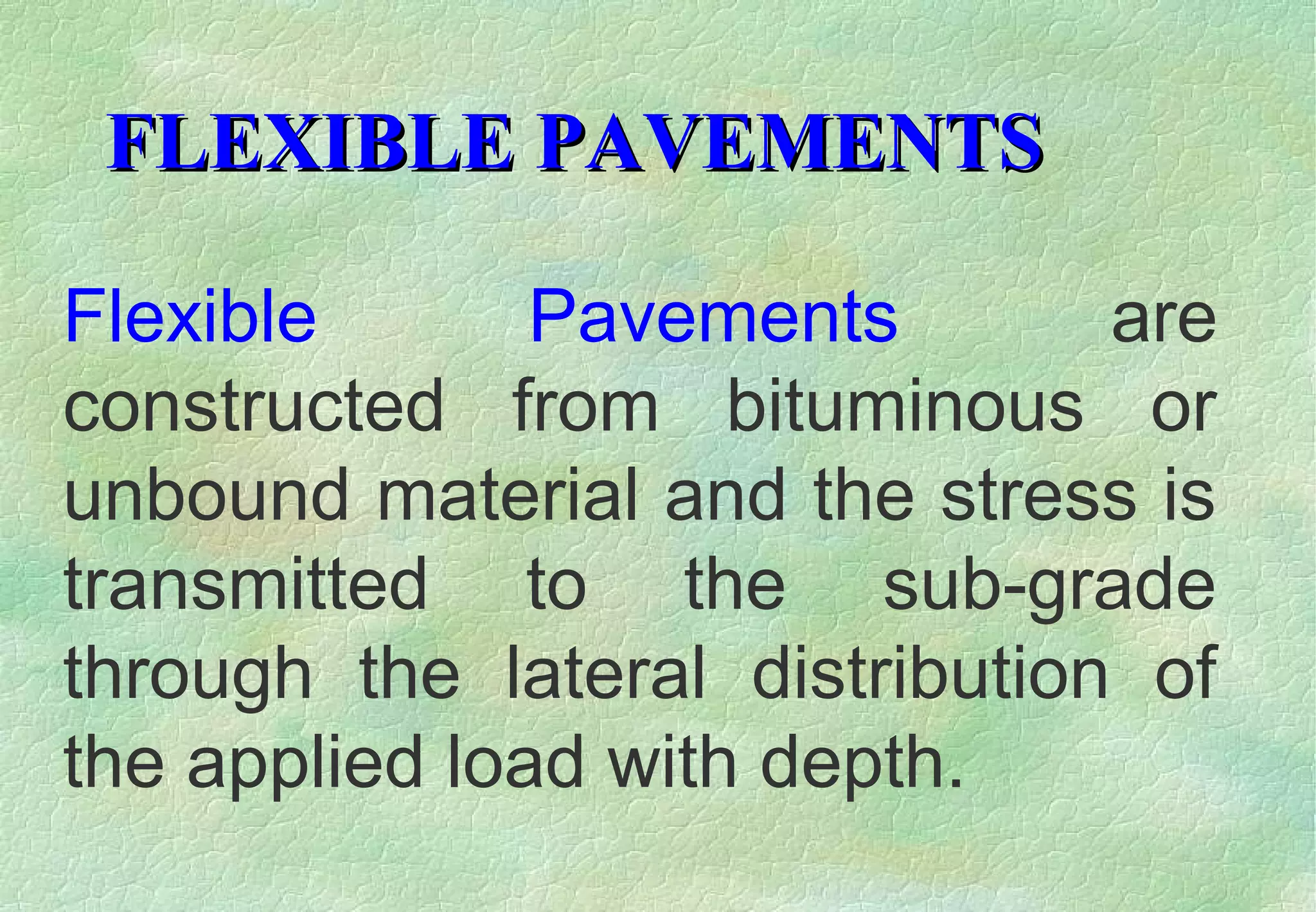 Introduction to Pavement Design Concepts | PPT