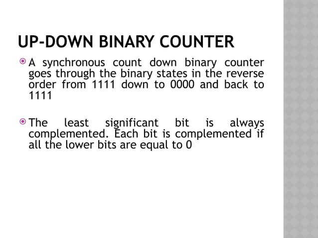 Synchronous counters digital logic design | PPT