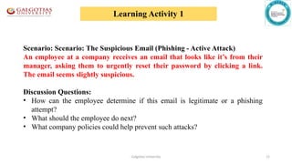 Types of Attacks: Attacks can be classified based on their method ...