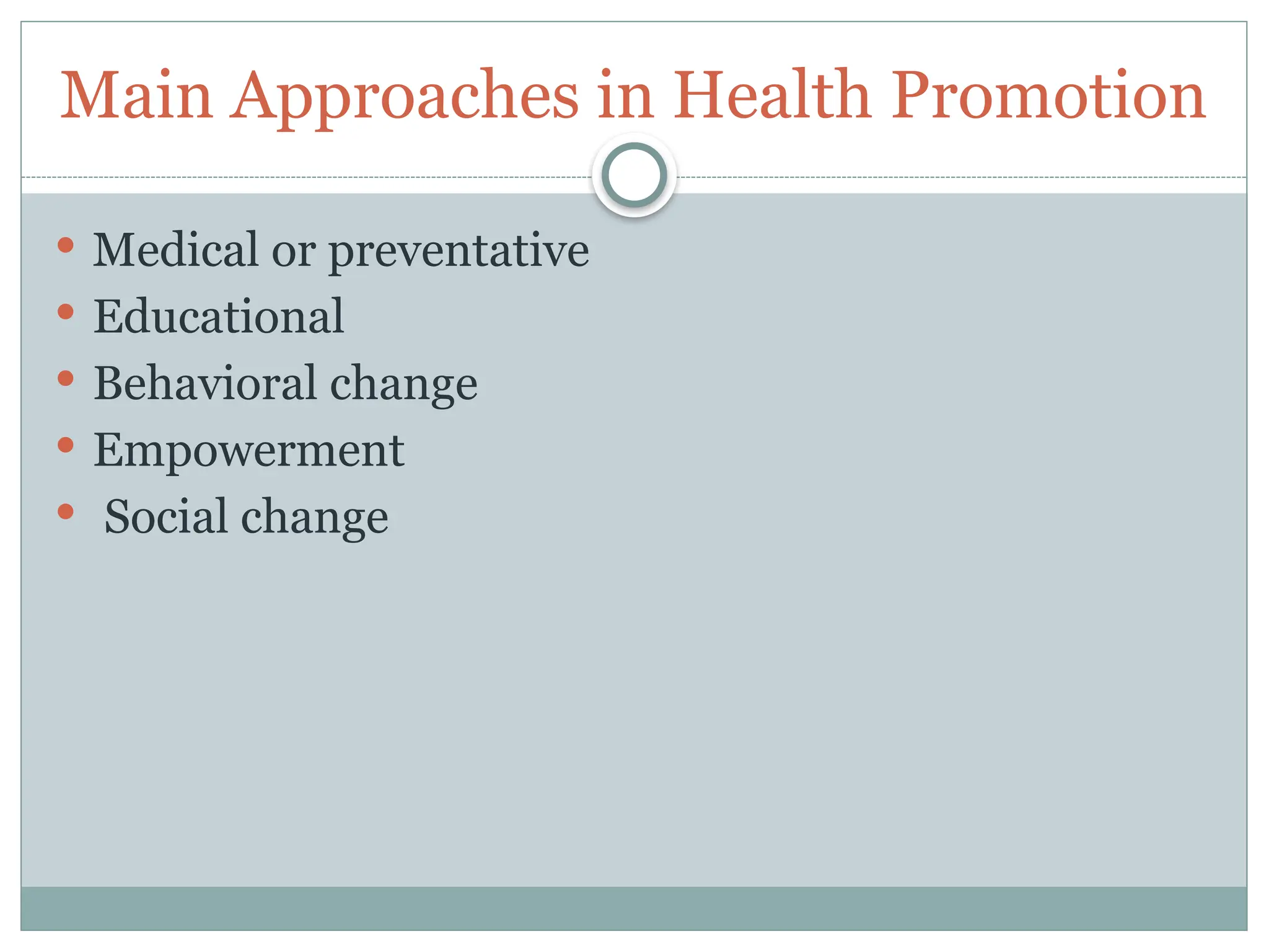 approaches_in_health_promotion. pptx | PPTX