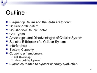 Lec 3 and 4 cellular concept 1 | PPT
