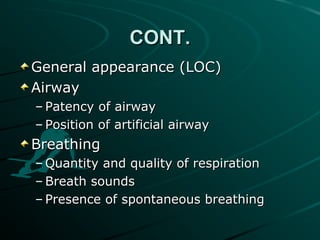 Lec # 3, assessment of ci pt | PPT