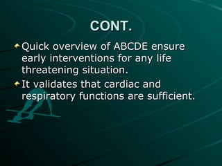 Lec # 3, assessment of ci pt | PPT