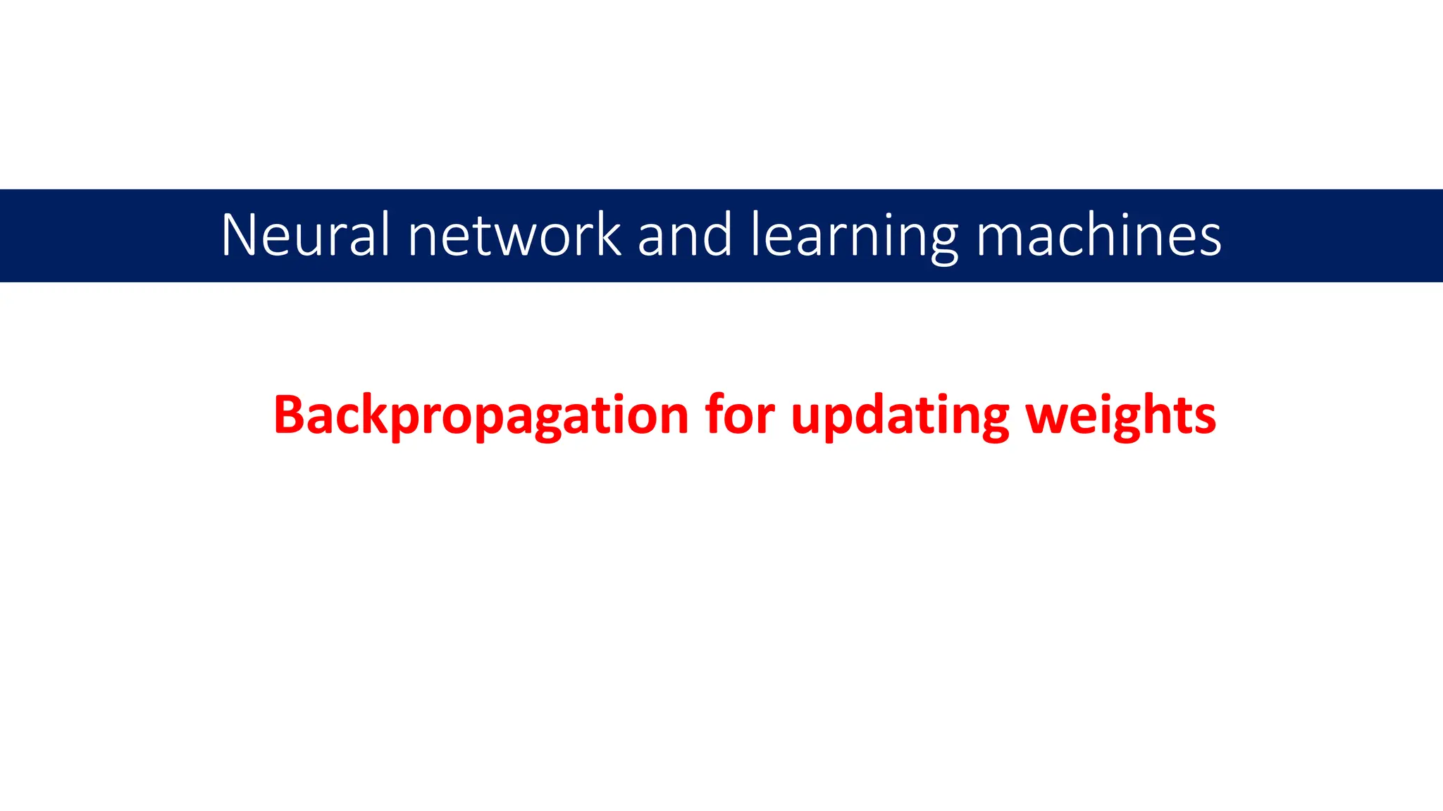 understanding Backpropagation neural networks | PPT understanding Backpropagation neural networks | PPT
