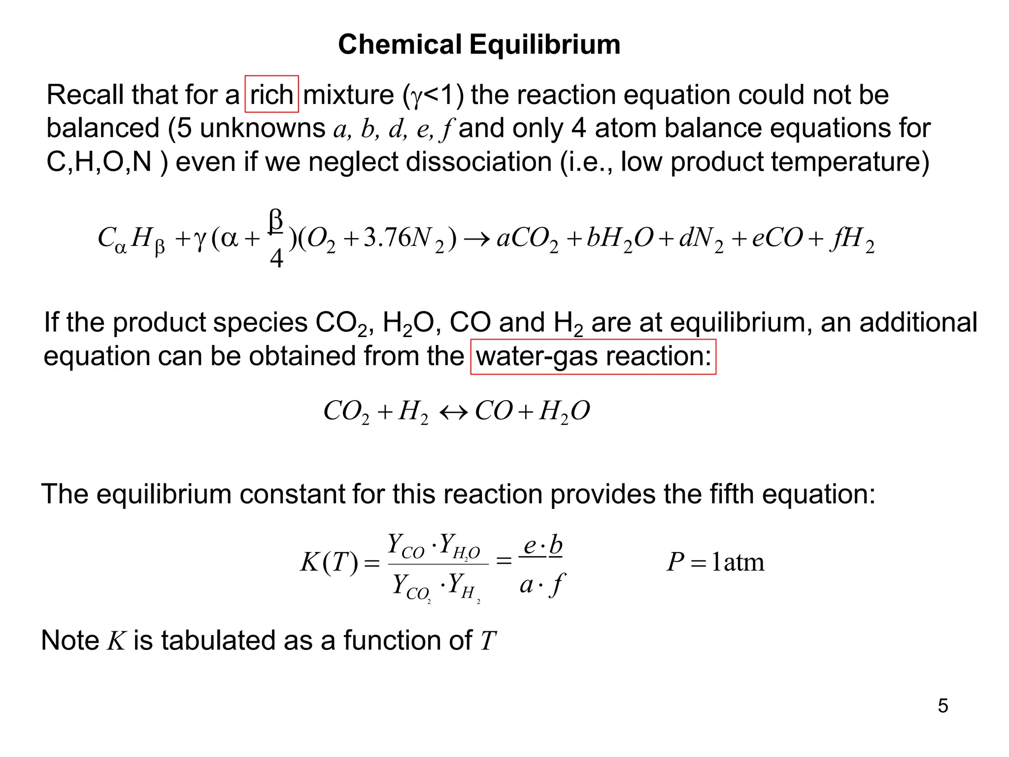 Lec 3 Combustion Equiliprium- Fuel and Advanced Combustion.pptx