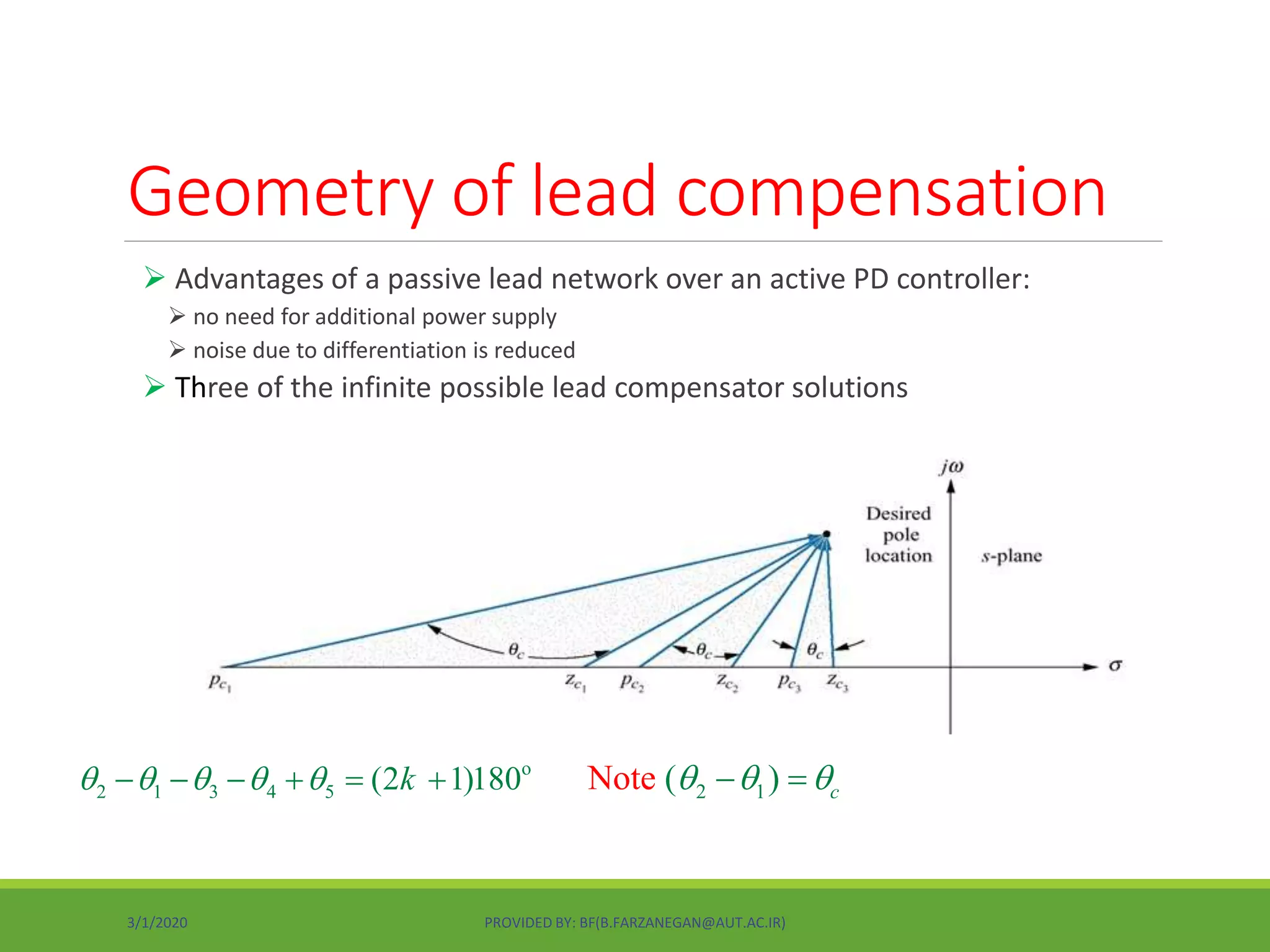 Lec 3 desgin via root locus | PPTX | Computer Networking | Computing
