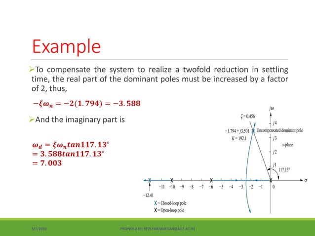 Lec 3 desgin via root locus | PPTX | Computer Networking | Computing