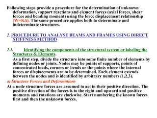 lec3 Direct Stiffness Approach for Beams and Frames.ppt