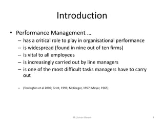Lec 3 effective performance management systems | PPT