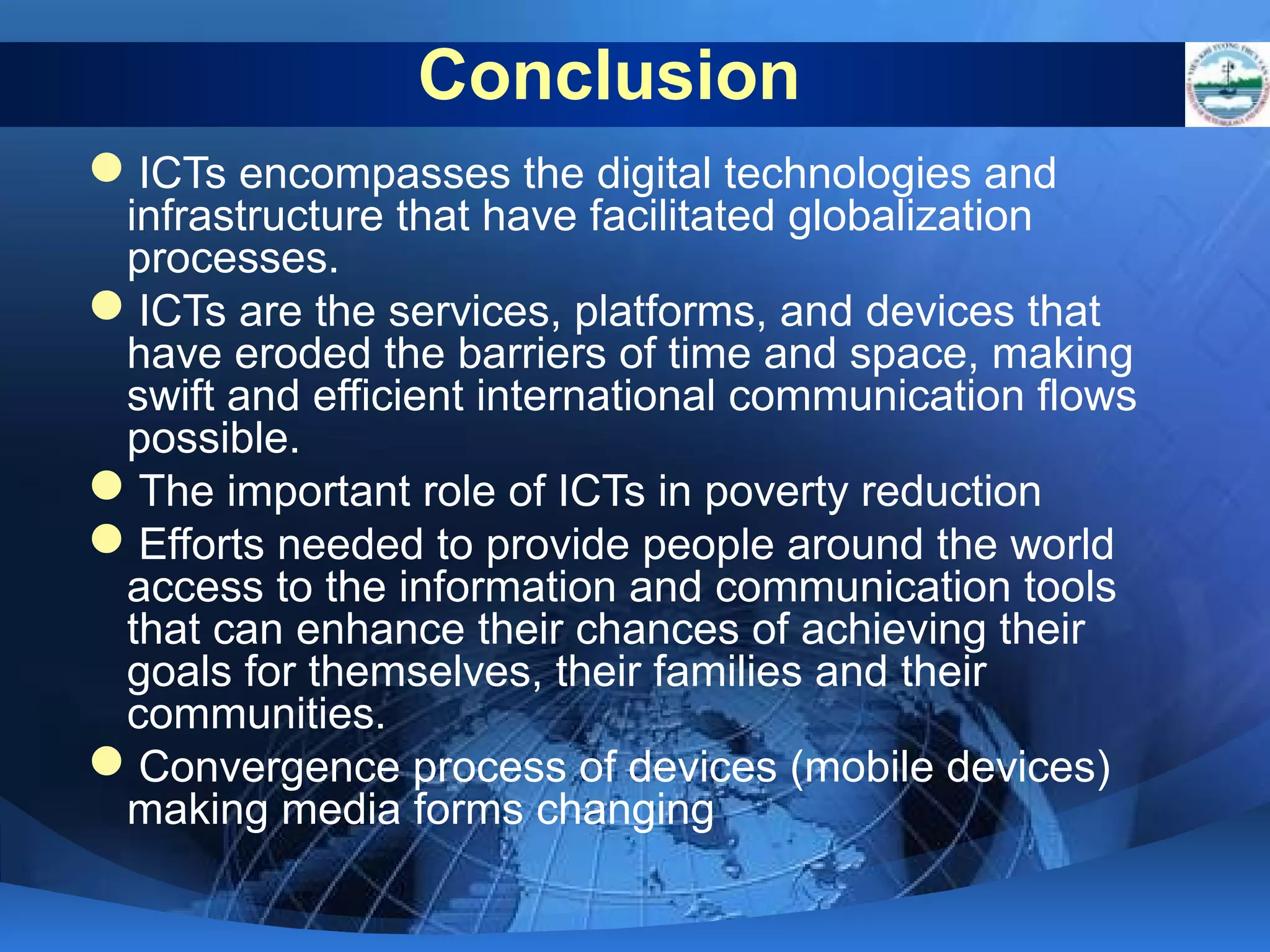 Globalization Icts Ppt