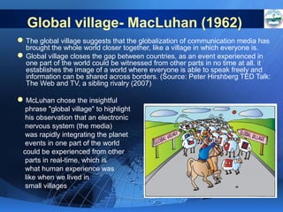 Globalization & ICTs | PPT