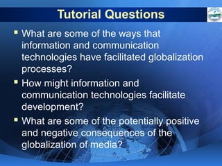 Globalization & ICTs | PPT