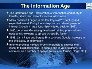 Globalization & ICTs | PPT