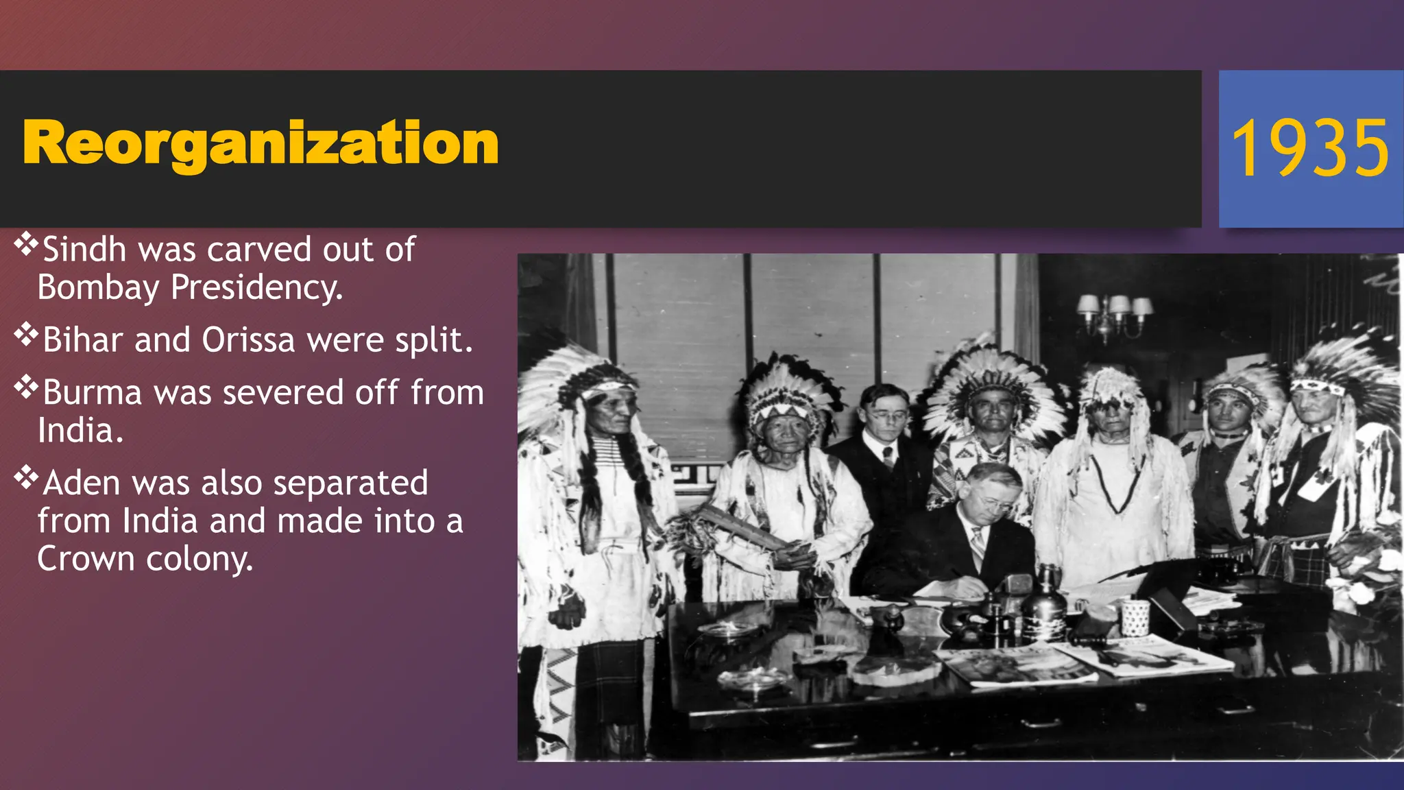 Government of India Act 1935 (India into a federal form) | PPTX