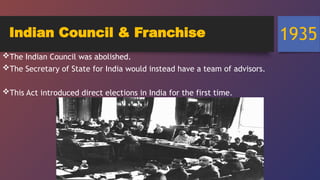 Government of India Act 1935 (India into a federal form) | PPTX