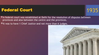 Government of India Act 1935 (India into a federal form) | PPTX