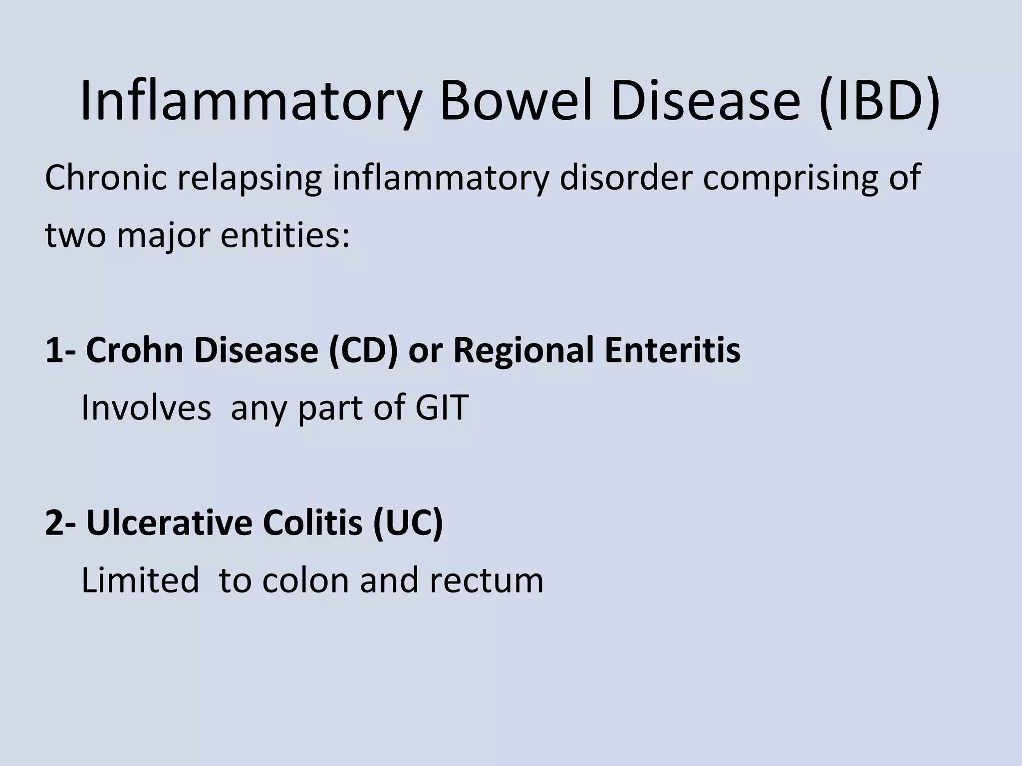 IBD and appendicitis | PPT