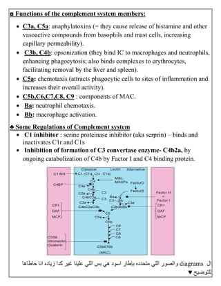 Lymphatic System and ANTIBODIES (Abs) and complement system | PDF