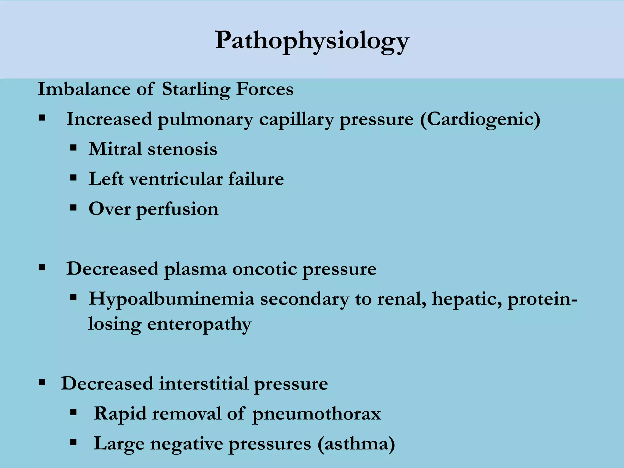 Lec 3 management of acute pulmonary oedema for mohs | PPTX