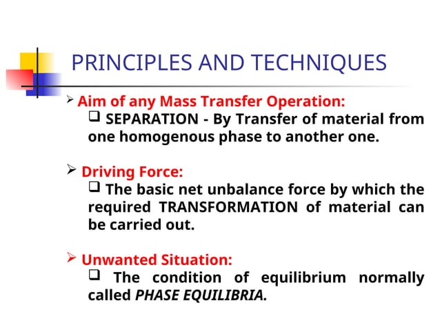 Lec3_Mass Transfer Principles and Techniques.ppt