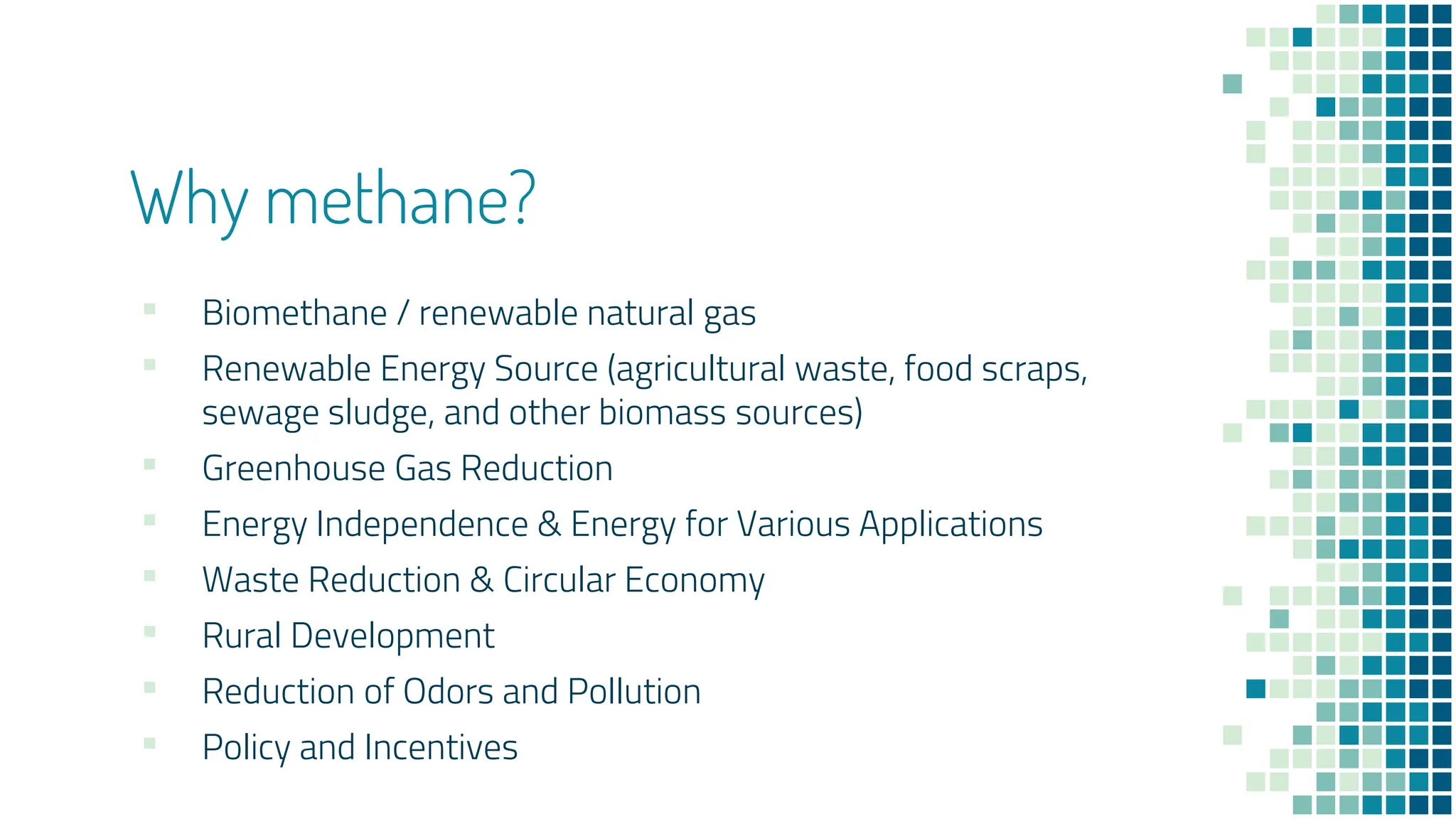 Methane production from various resources.pptx