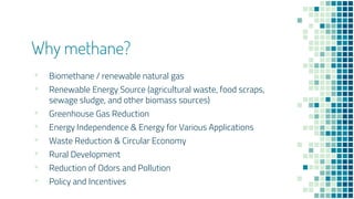 Methane production from various resources.pptx