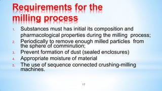 Milling Pharmaceutical Industry | PDF