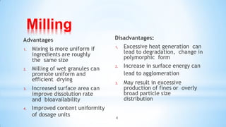 Milling Pharmaceutical Industry | PDF