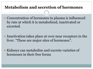 Lec 3 neuro endocrine responce | PPTX | Thyroid Disorders | Endocrine ...