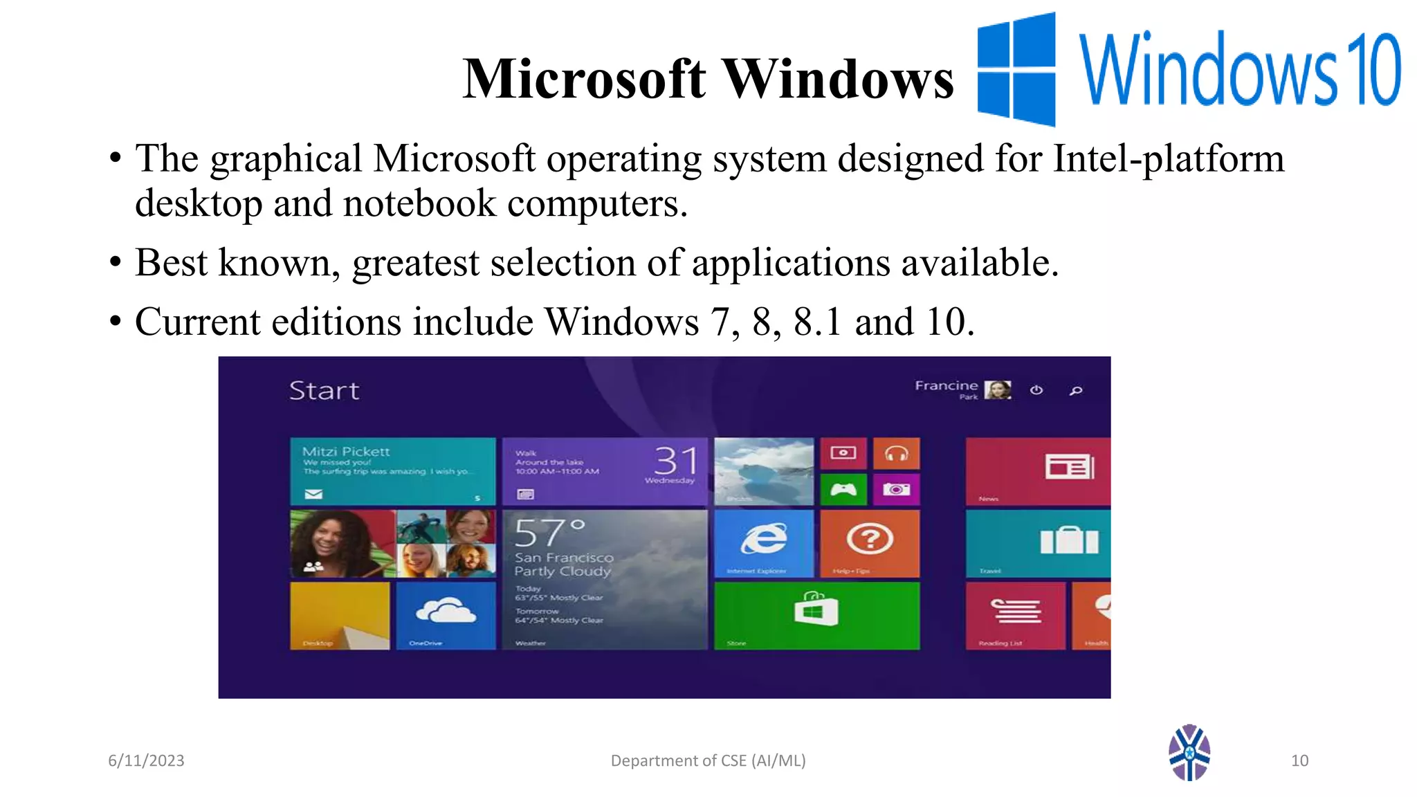CS403: Operating System : Lec 3 Popular types of OS (2).pptx