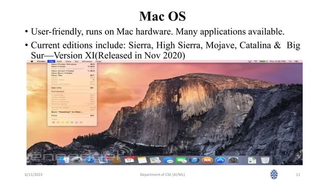 CS403: Operating System : Lec 3 Popular types of OS (2).pptx