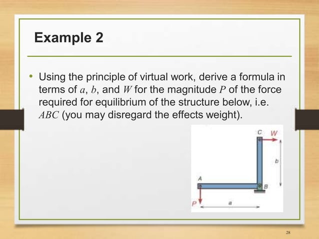 Lec3 principle virtual_work_method | PPTX | Physics | Science