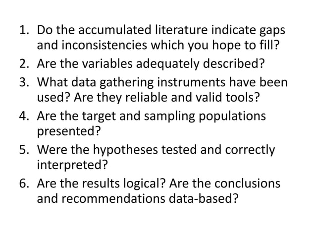 Review of Related Literature | PPTX