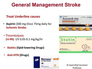 Stroke & its Management ( Medicine) | PPTX