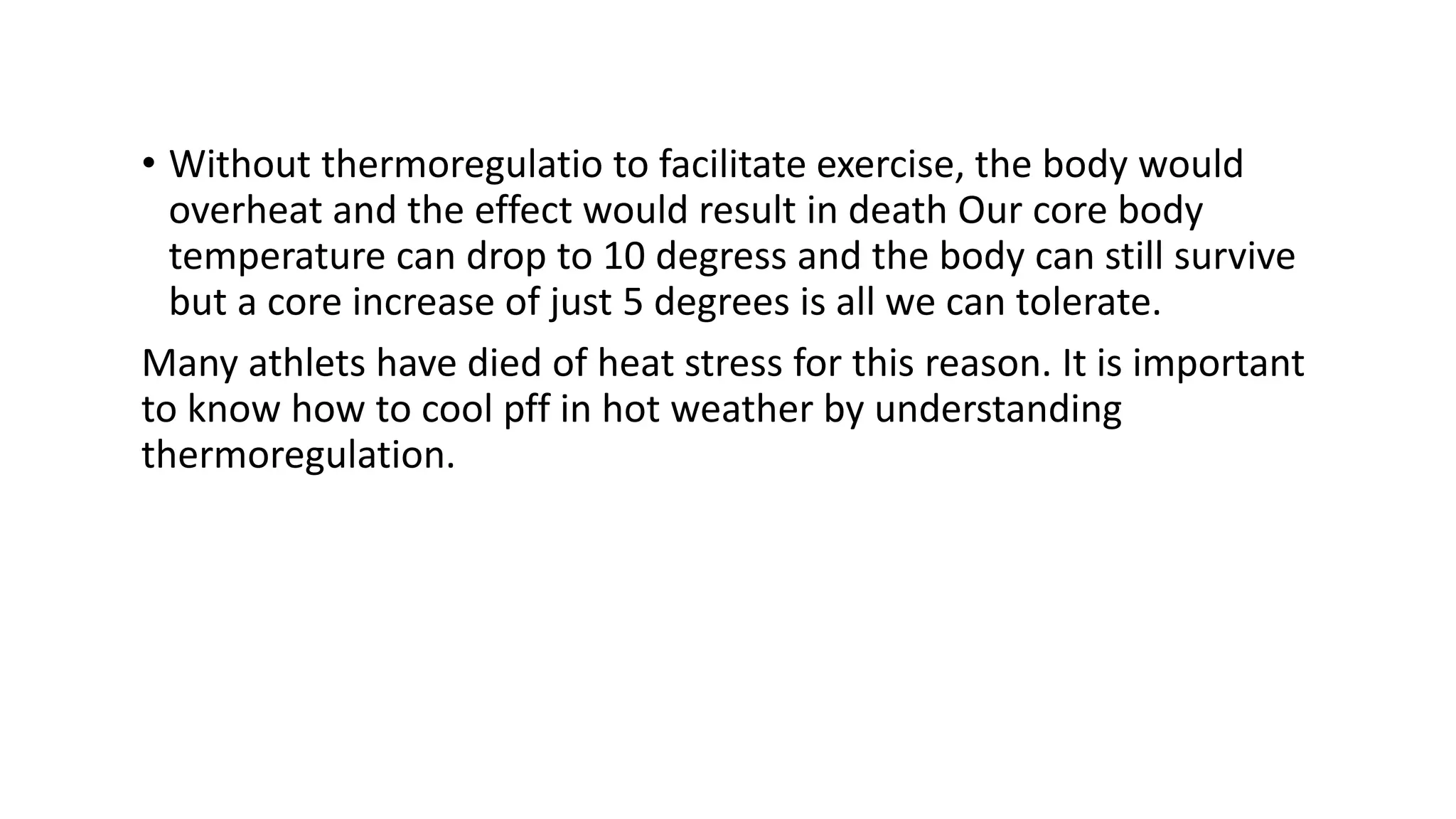 lec 3 Thermoregulation and its mechanism | PPT