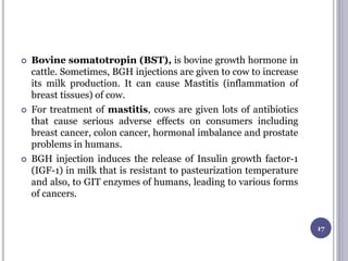 toxicity from animal origin foods | PPTX
